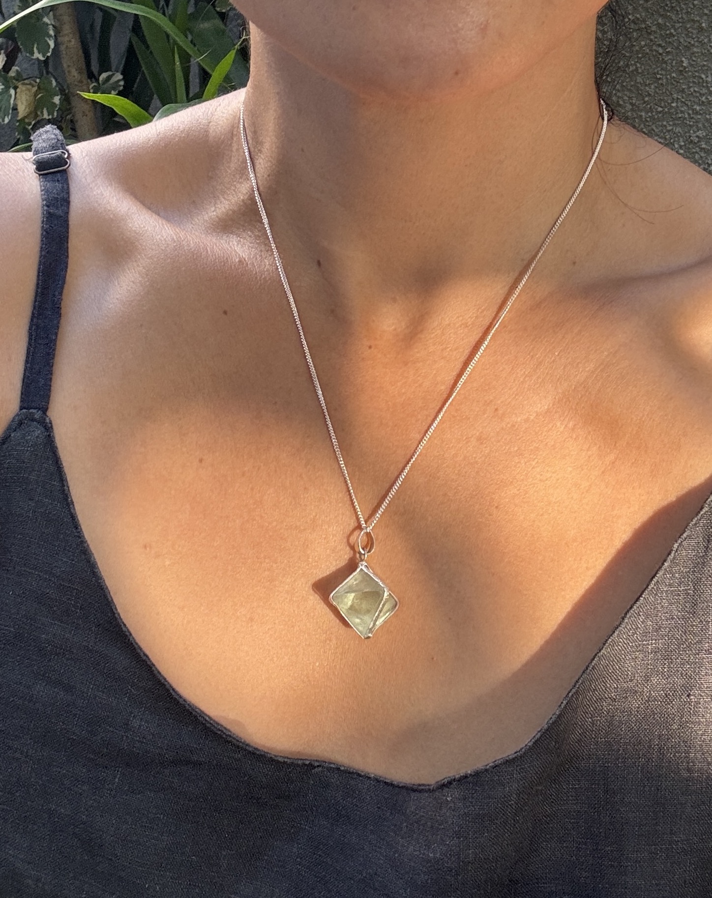 Silver 925 Box Chain necklace | Joya